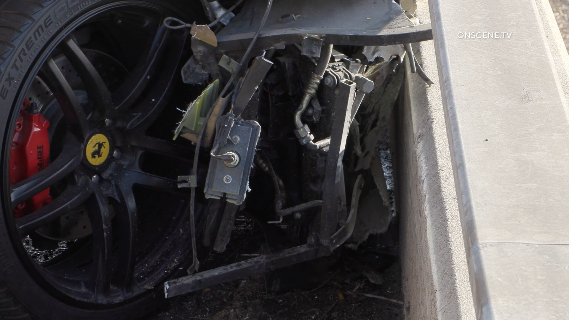 Ferrari Crash in San Diego – ONSCENE.TV