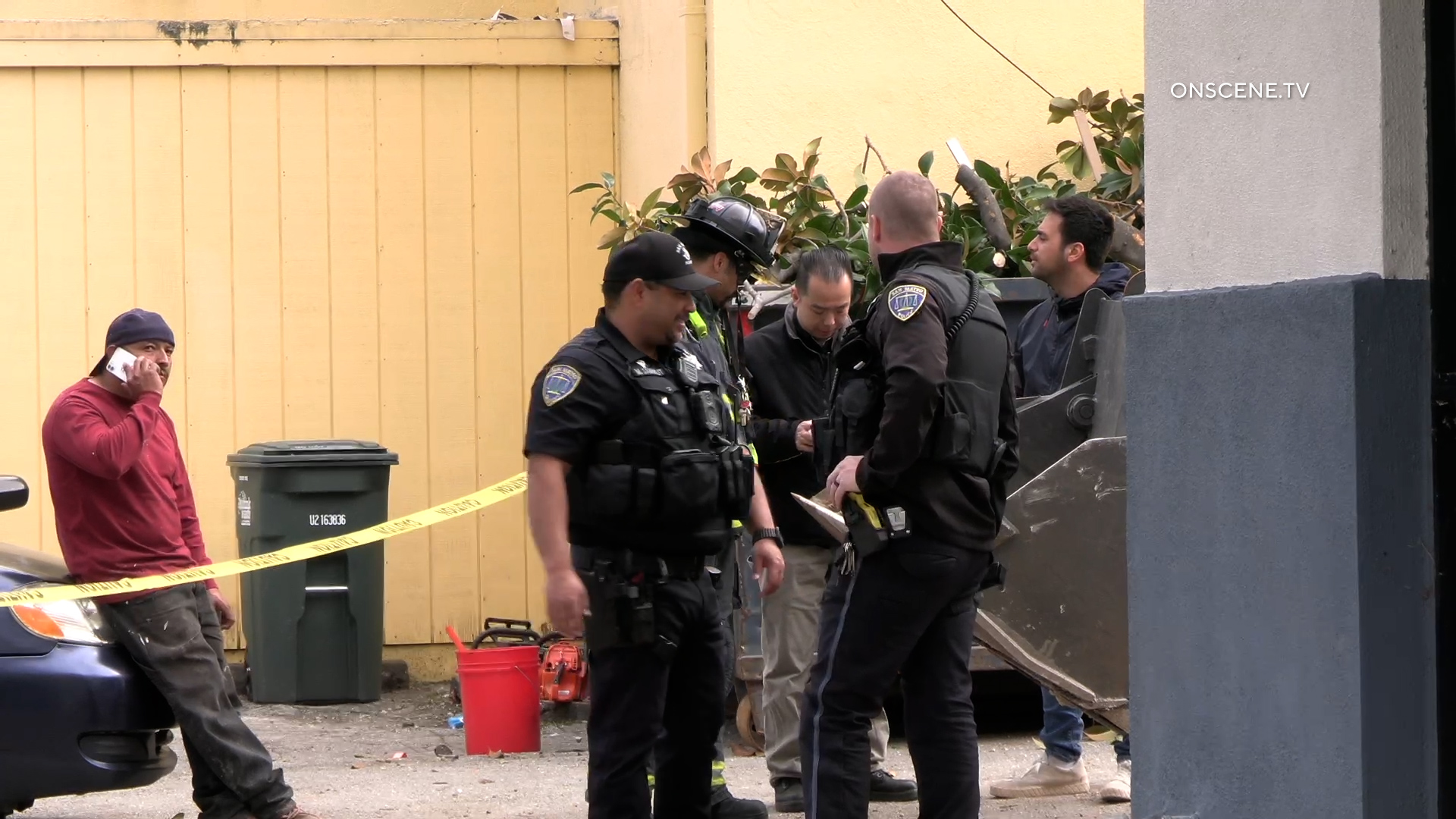 Dozer VS Building In San Mateo, CA – ONSCENE.TV